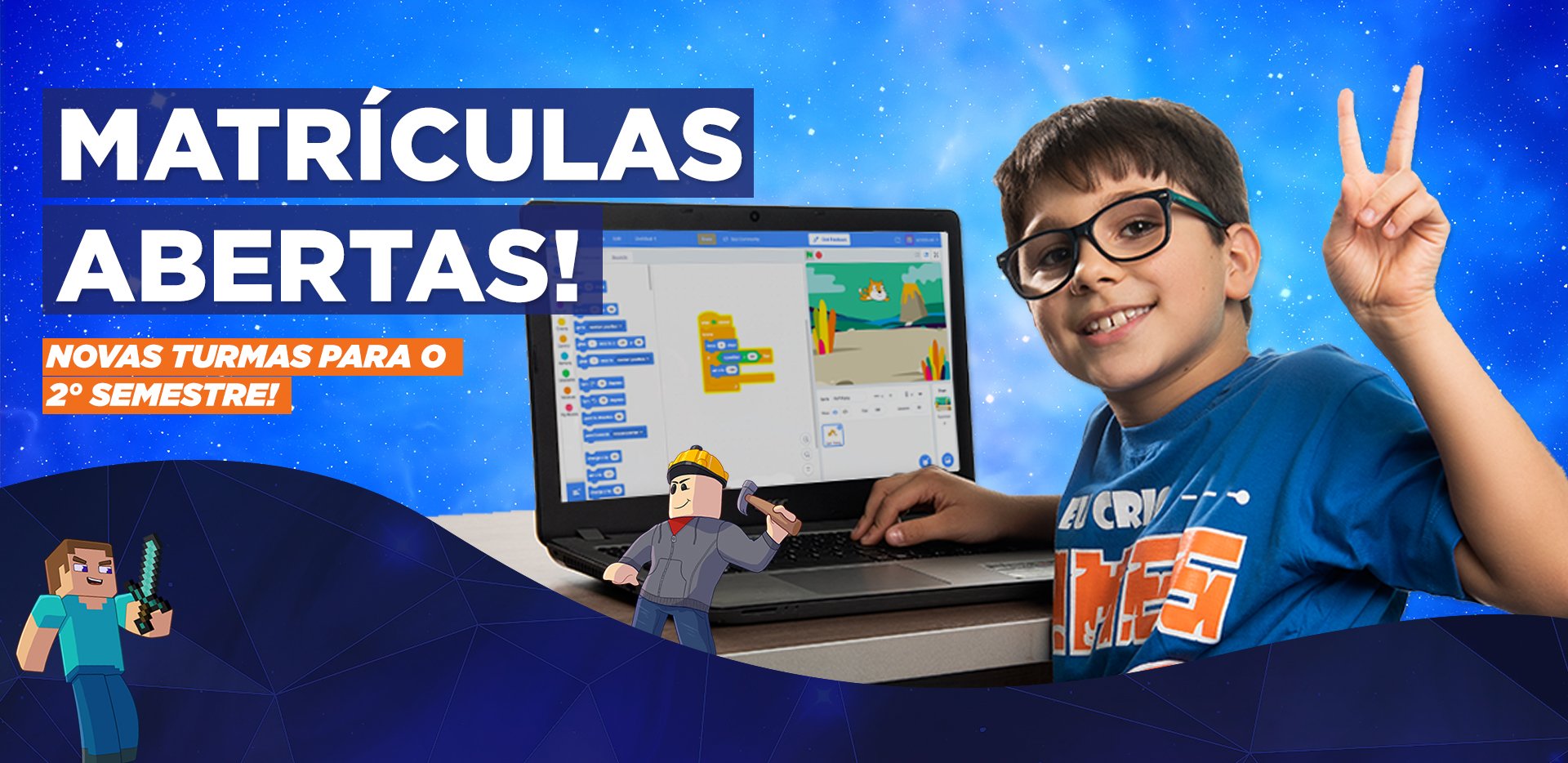 Ctrl+Play - Escola de Tecnologia - Aprenda Programação e Robótica